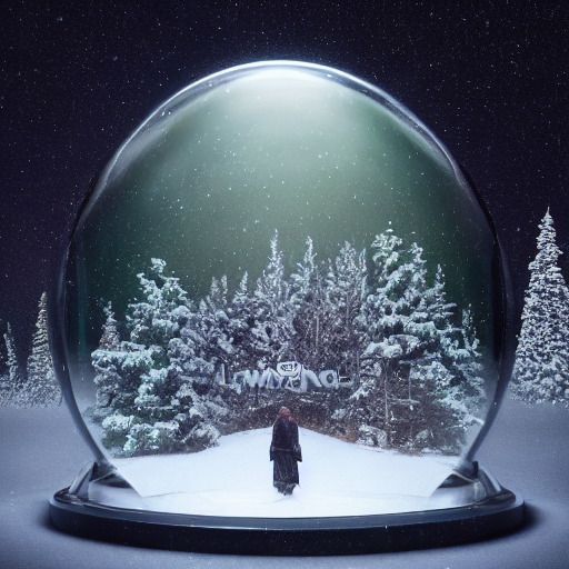 Stable Diffusion prompt: knollingcase, winter scenery of ...