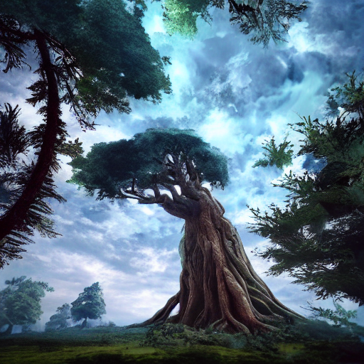 Stable Diffusion prompt: a majestic gigant colossal ancie...