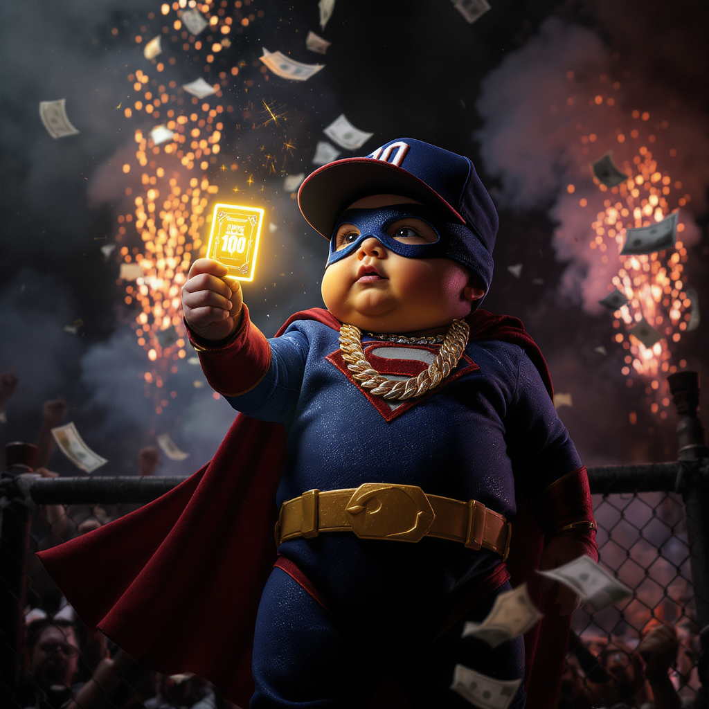 FLUX prompt: A LITTLE FAT 4 YEAR OLD MYSTERY BABYBOY IN A...