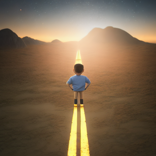 Stable Diffusion prompt: Pixar style little boy, 4k, 8k,