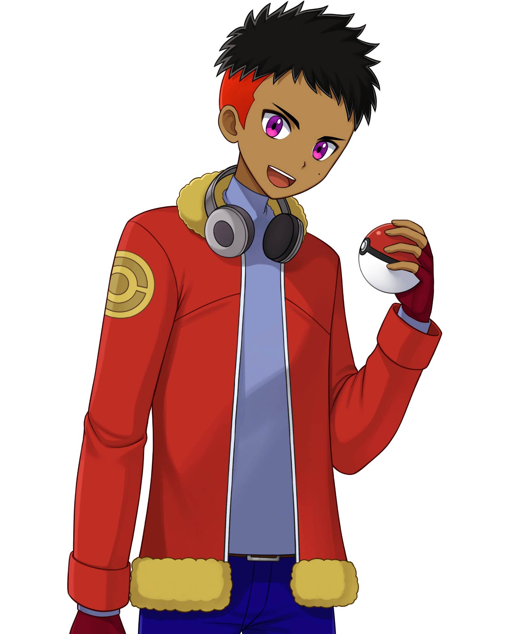 Protogen v2.2 (Anime) Official Release prompt: A black ma...