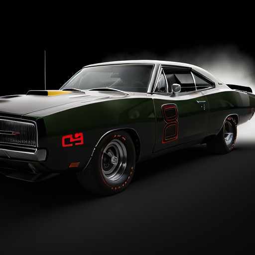 epiCRealism prompt: Prompt: 1970 Dodge Charger RT from Th...