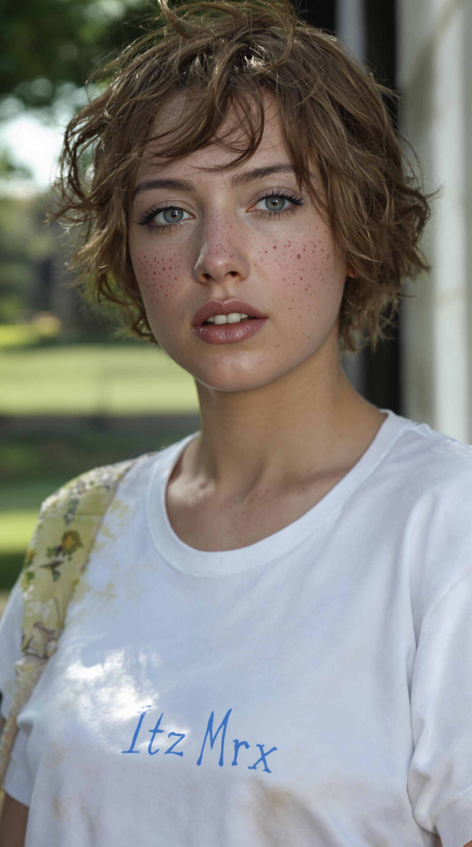 FLUX prompt: detailed and realistic portrait of a woman w...