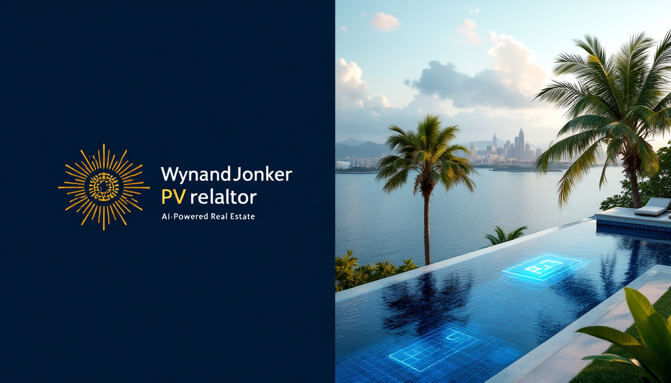 FLUX prompt: "A sleek, geometric logo combining a sun ico...