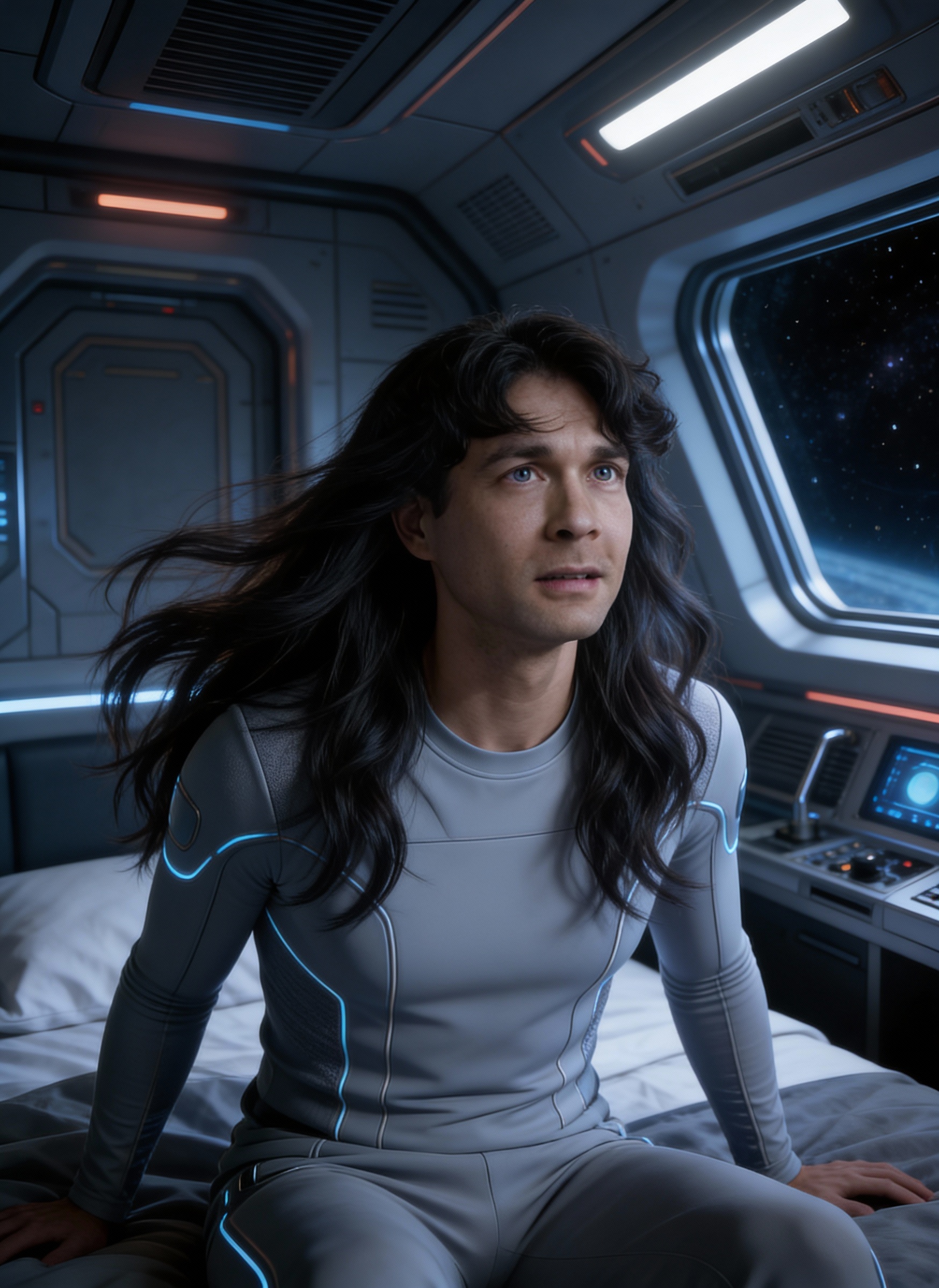 Seedream 4 prompt: Alter facial features and aesthetics o...