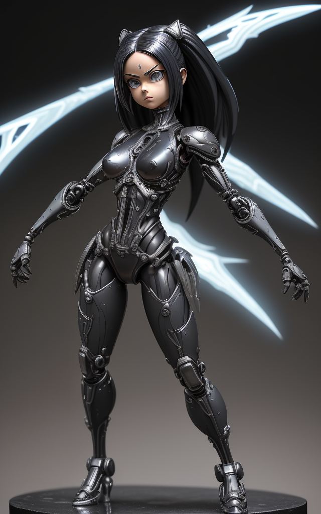 DreamShaper prompt: in a complex background close-full-bo...