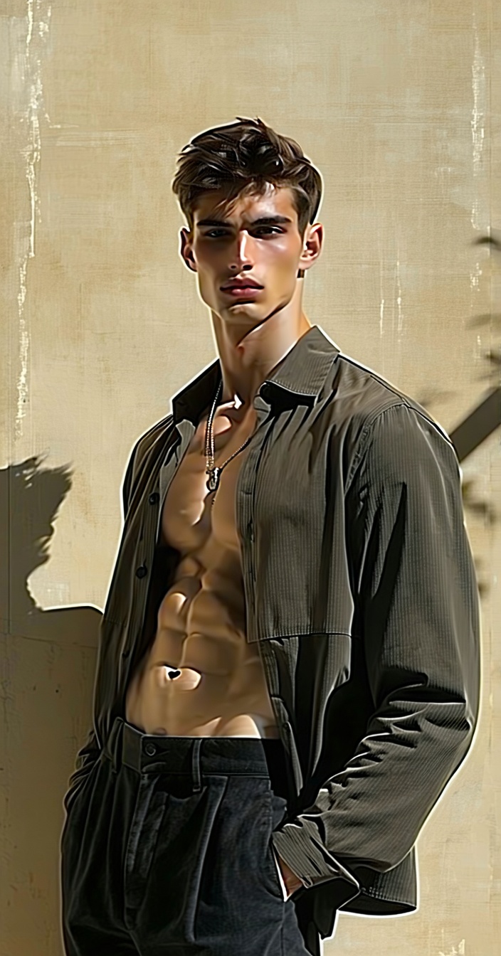 Stable Diffusion prompt: Create a realistic high-fashion...