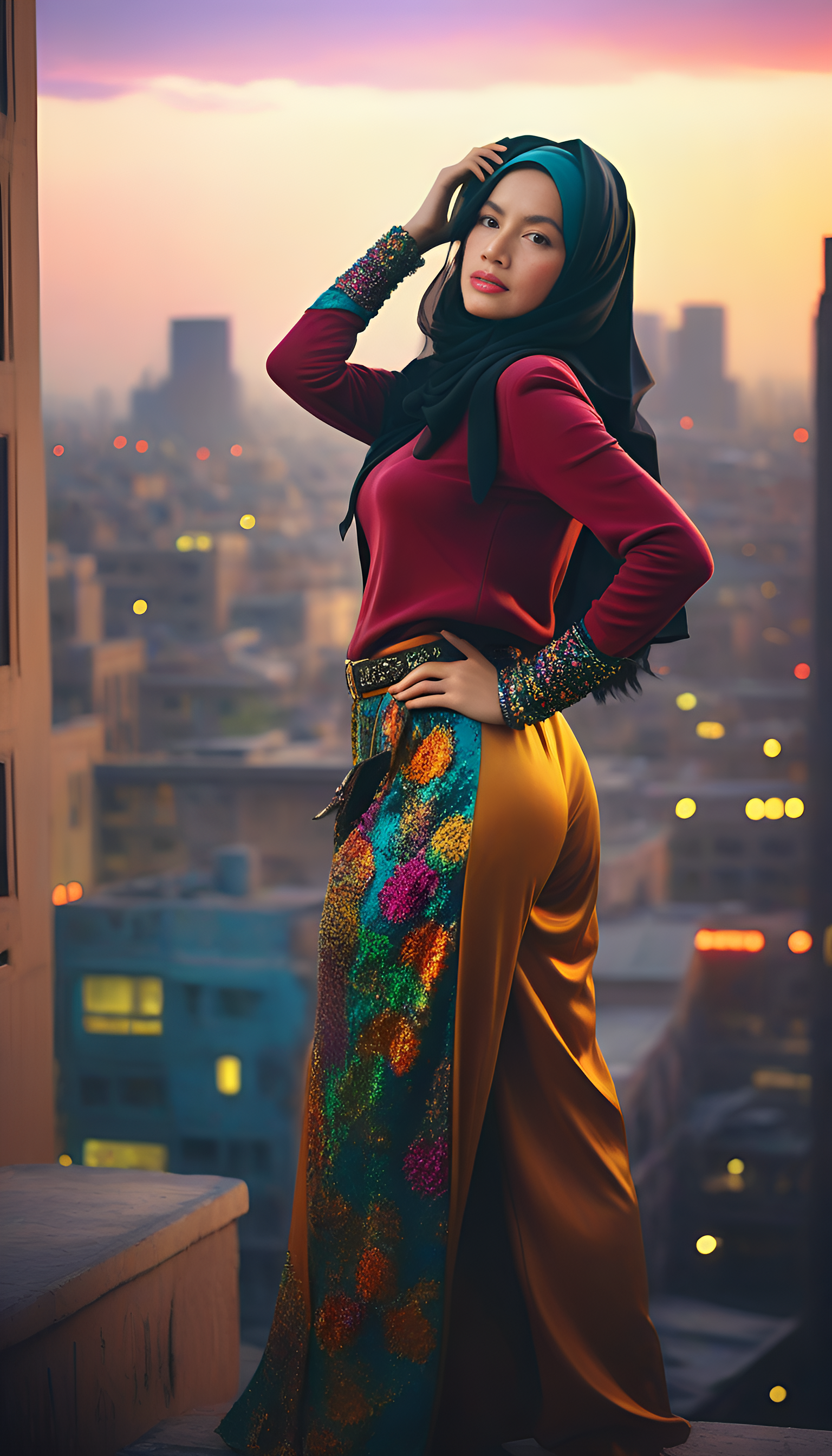 Stable Diffusion prompt: potrait a woman, masterpiece, co...