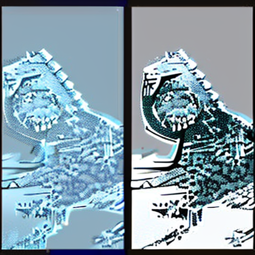 Stable Diffusion prompt: cell shaded logo with frozen Ger...