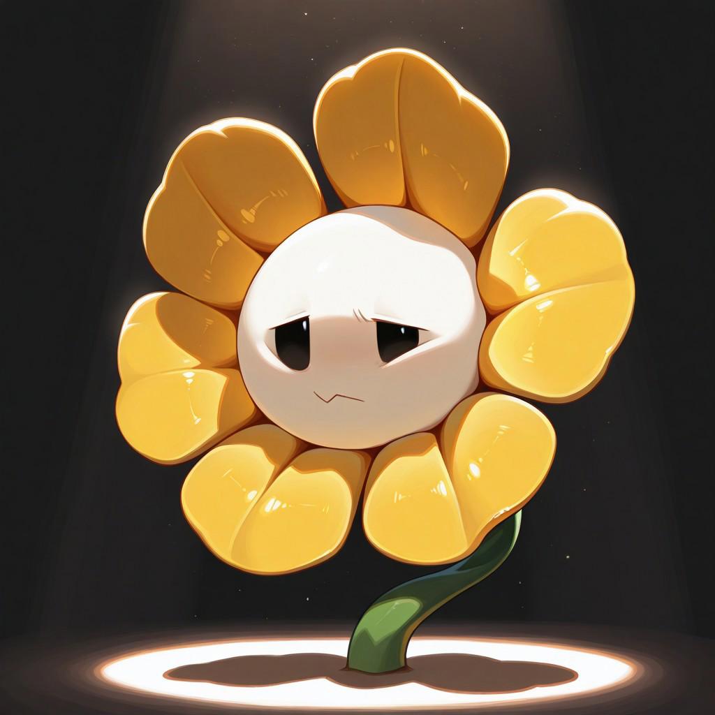 Best Flowey the Flower - Undertale - Illustrious Models | PromptHero