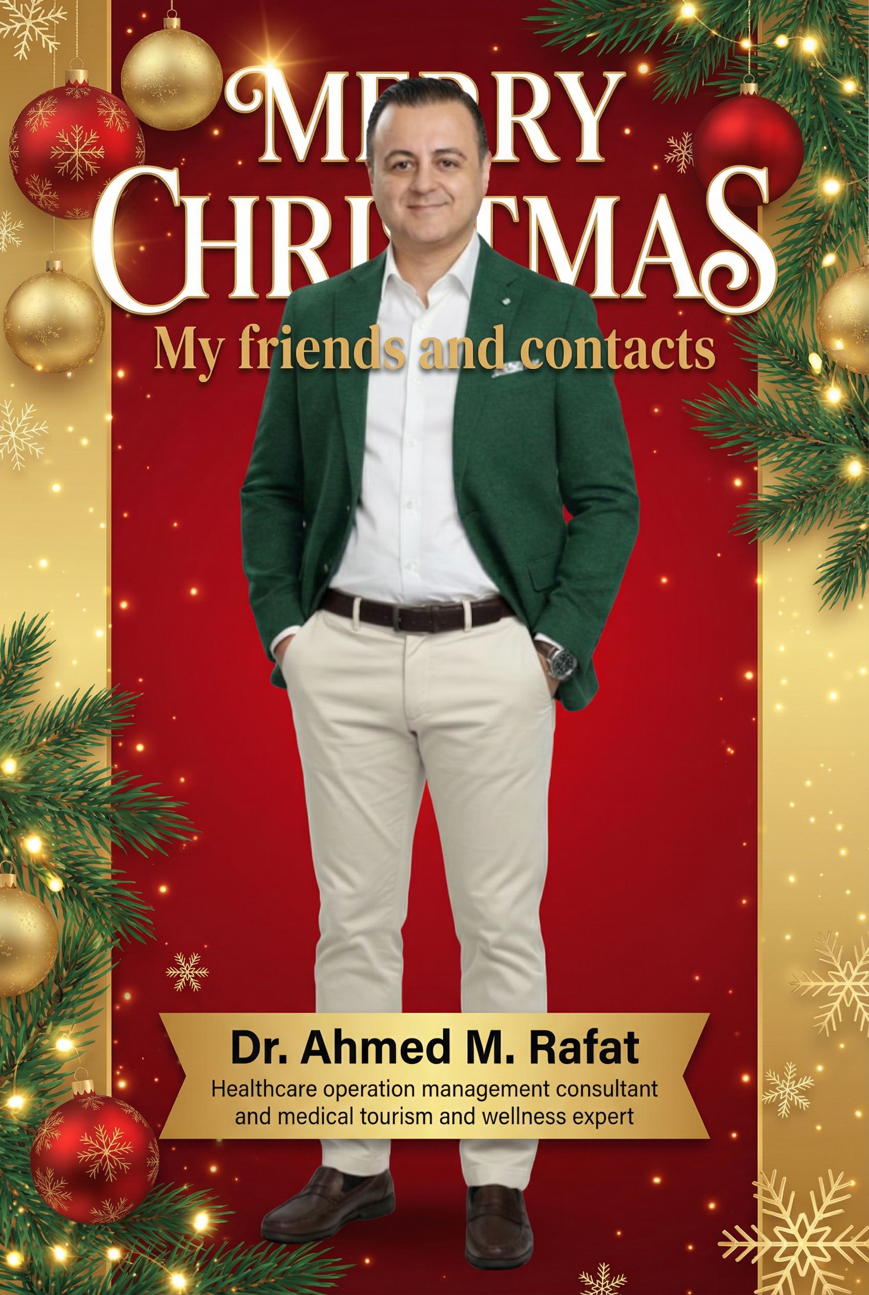 Nano Banana prompt: i want a design for merry Christmas m...