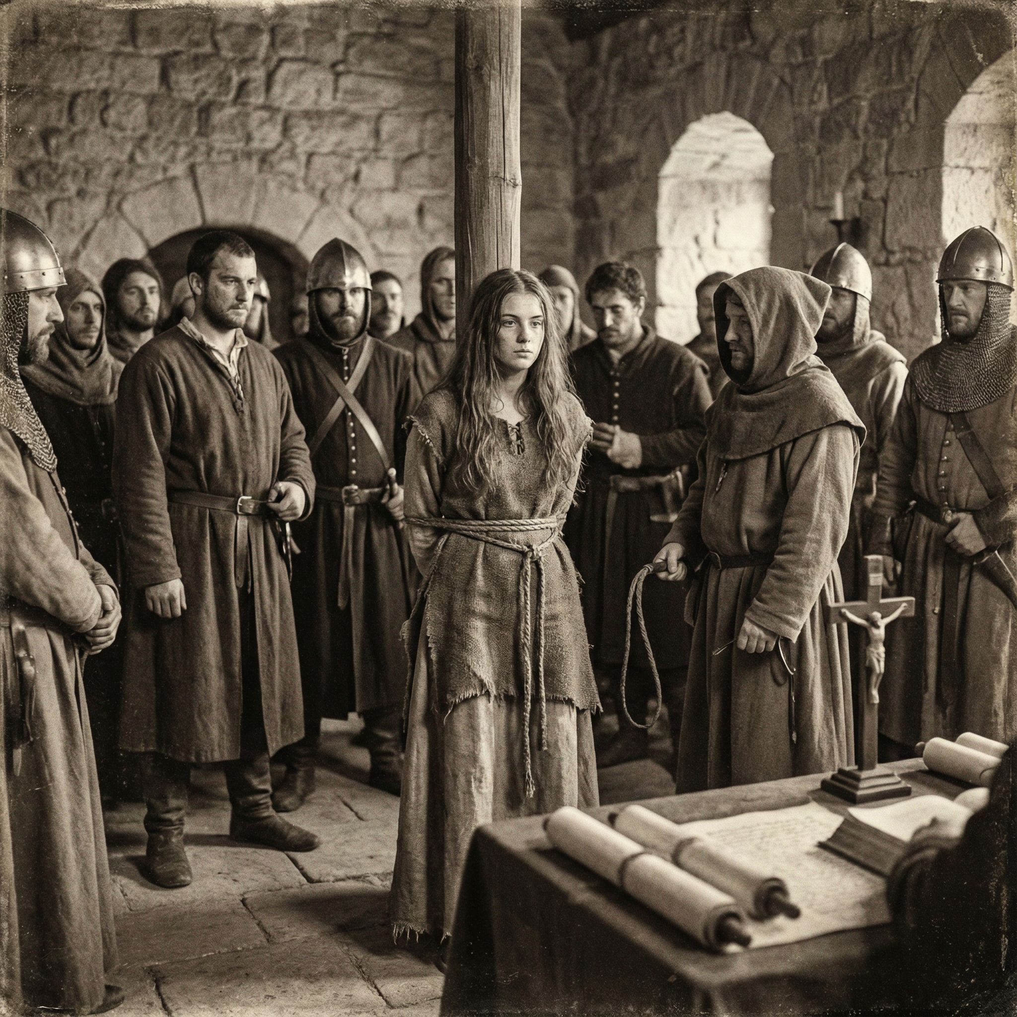 Nano Banana prompt: historical images of a young heretic ...