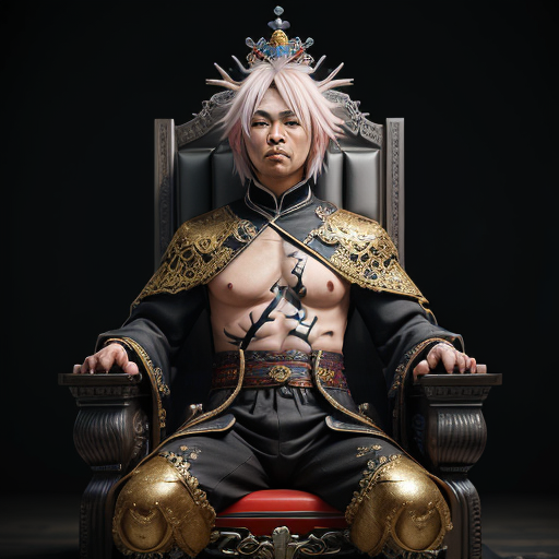 epiCRealism prompt: portrait of a Ryoumen Sukuna sitting ...