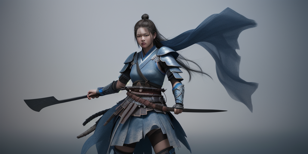 majicMIX realistic prompt: donghua warrior, with a lot of...