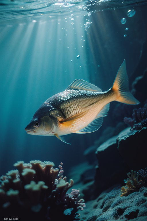 Stable Diffusion prompt: (underwater scenery:1.3),luminou...