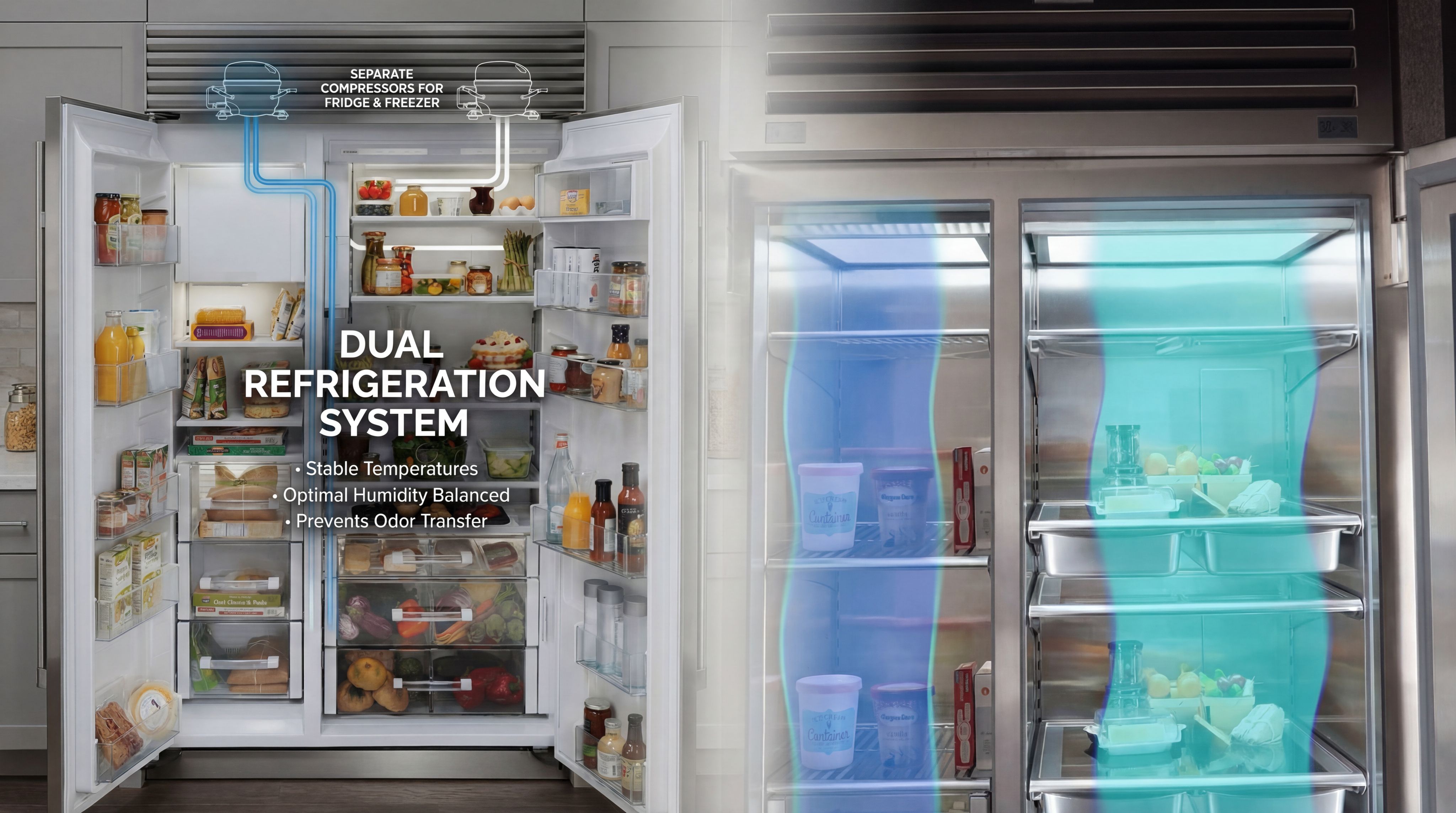 Nano Banana prompt: Make them blend faded effect transiti...