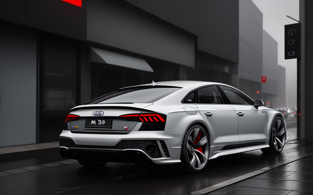 DreamShaper prompt: audi rs8 concept, in the minimalist s...