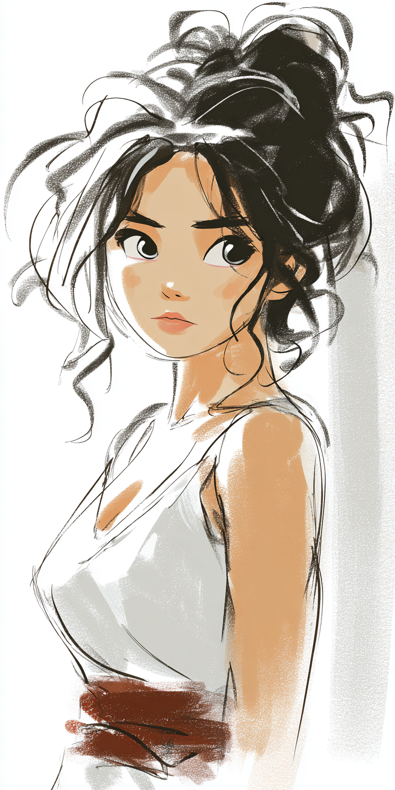 Midjourney prompt: minimalist, very basic, simplified con...