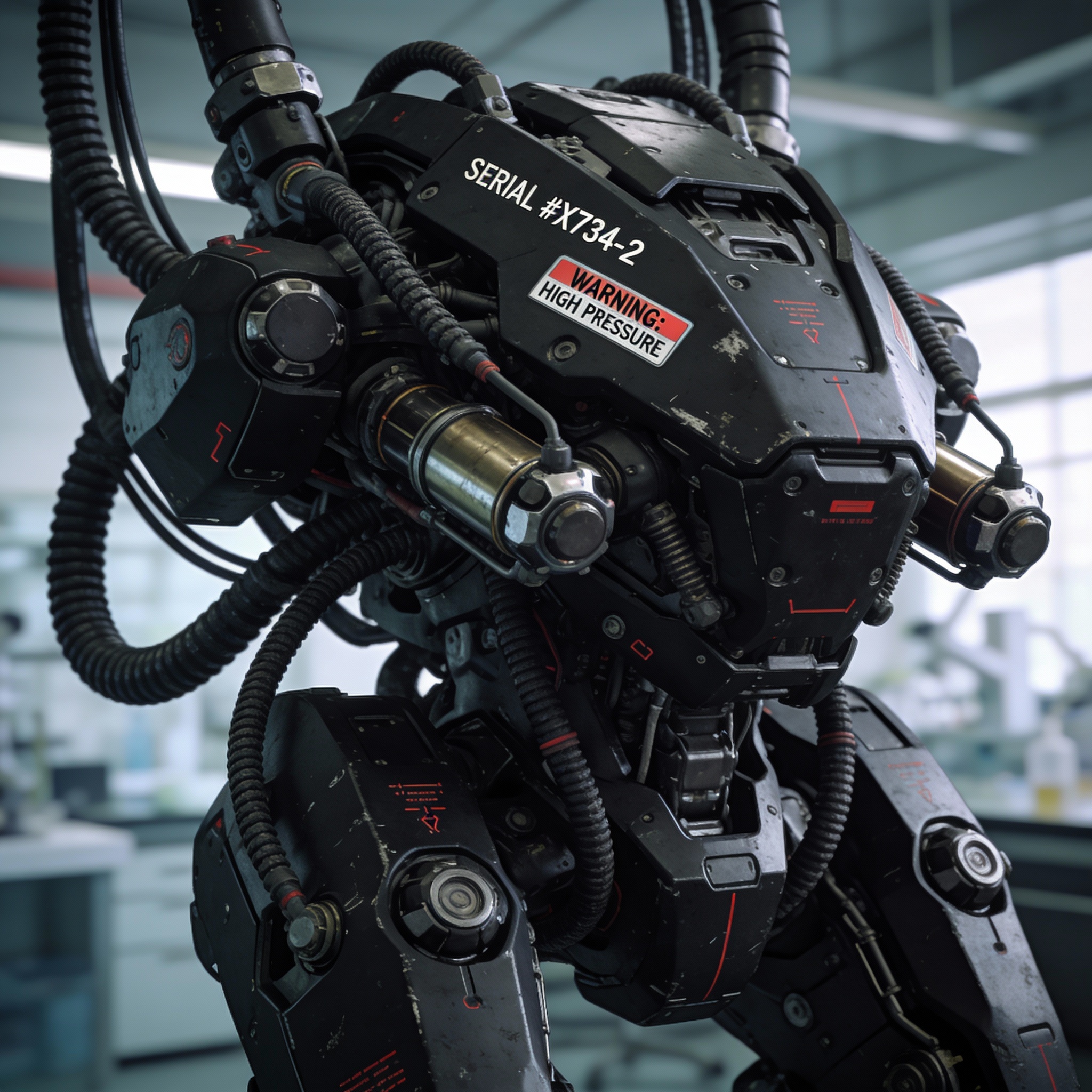 Seedream 4 prompt: ultra-detailed hard sci-fi biomechanic...