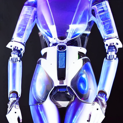 Stable Diffusion prompt: robot face :: futurism, cyborg,