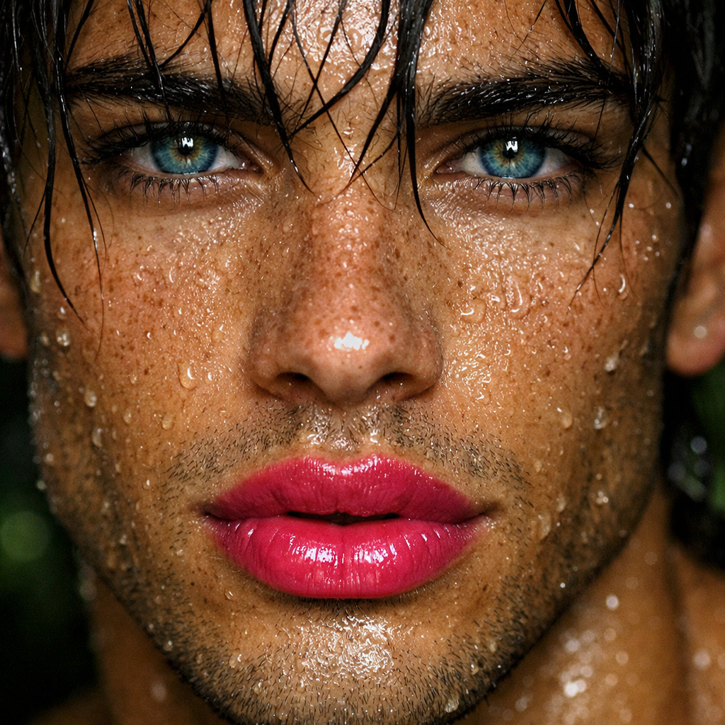 ChatGPT Image prompt: { "subject": { "type": "male ...