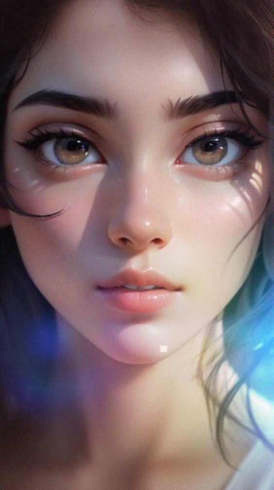 Stable Diffusion prompt: Close-up photo of a girl with a ...