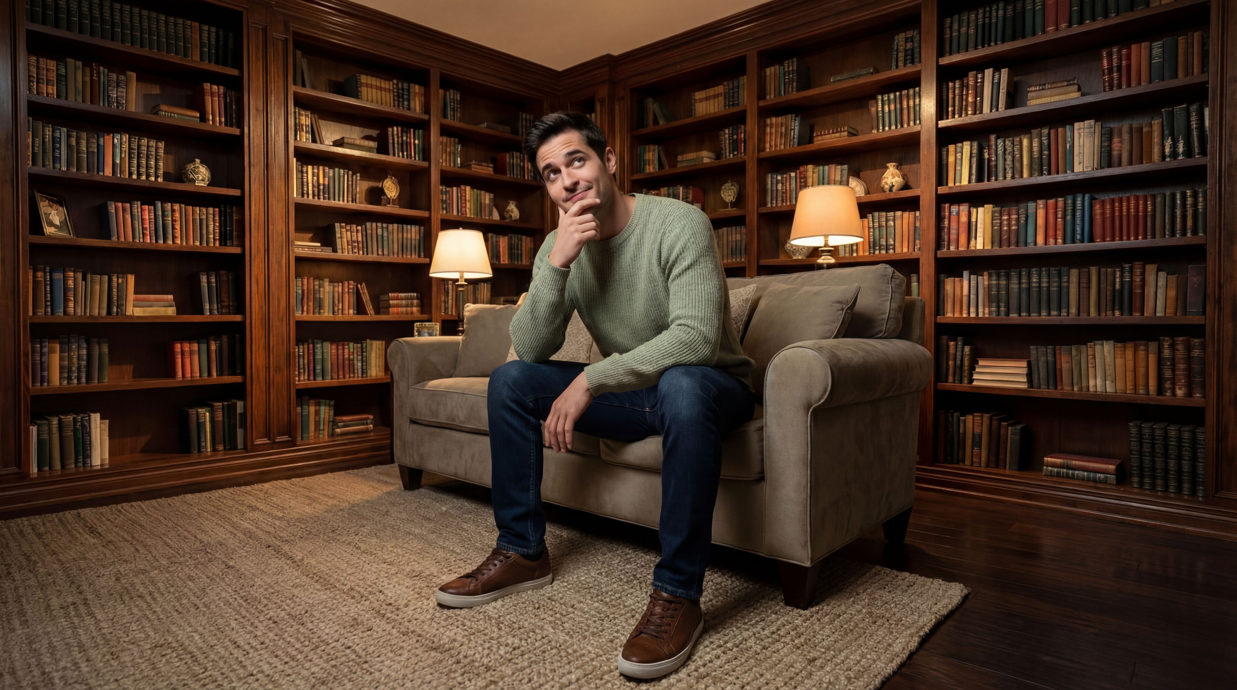 Nano Banana prompt: Change the windows for the large book...