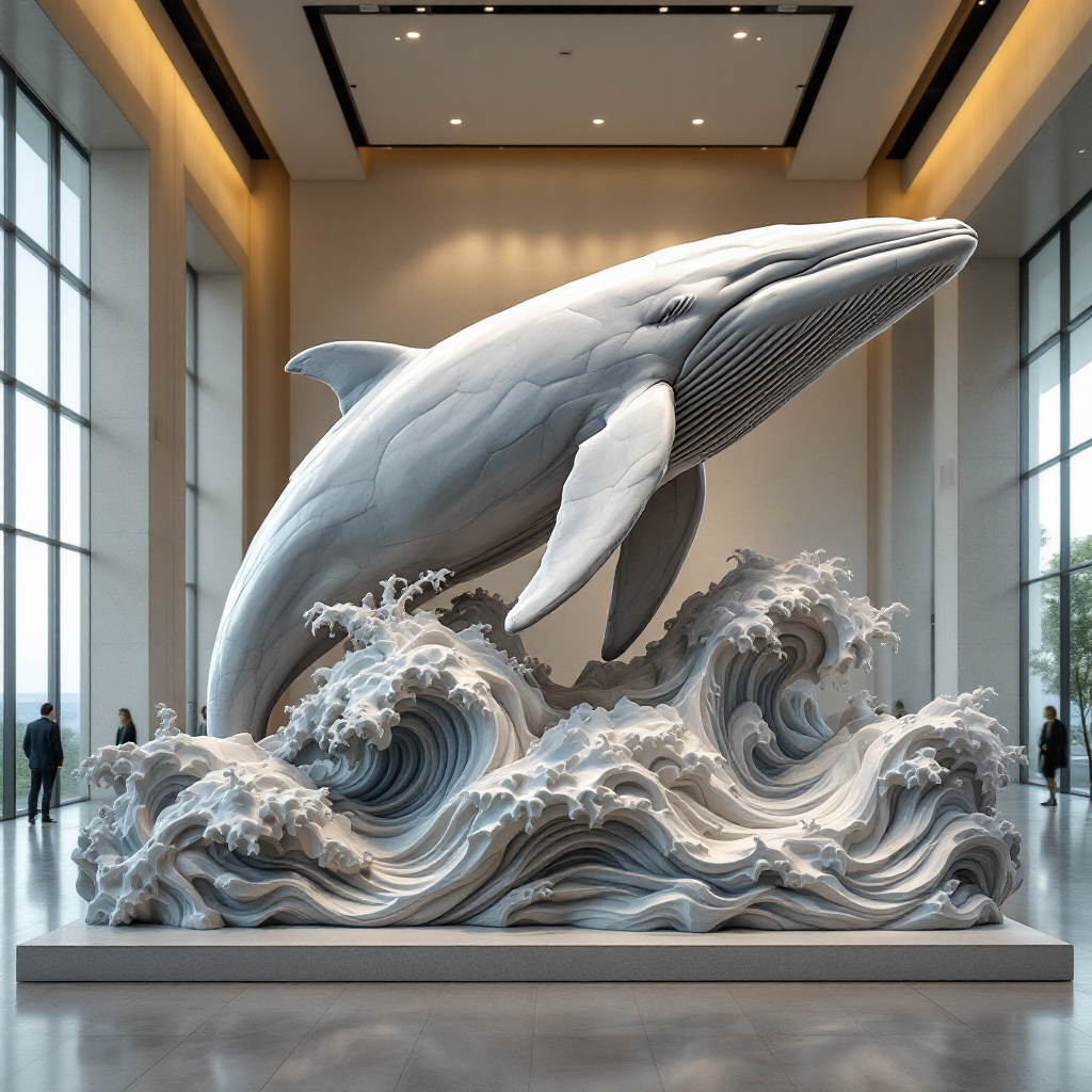 FLUX prompt: A highly detailed, ultra-realistic 3-meter t...