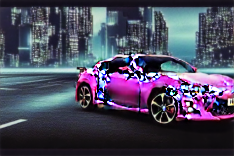 Stable Diffusion prompt: digital artwork of a Toyota GT86...