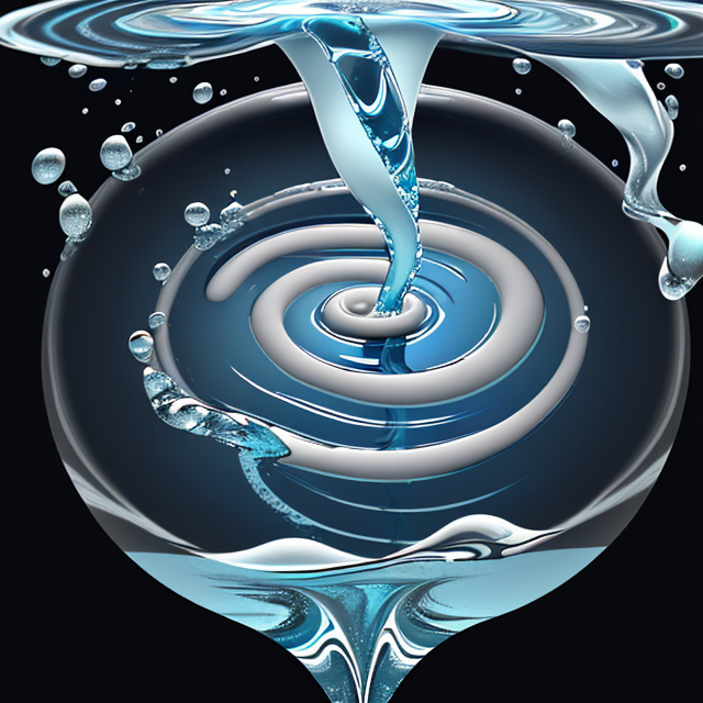 DreamShaper prompt: Logo for a water company called Tepid Nirvana. Col...