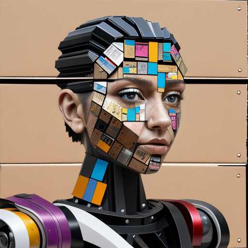 epiCRealism prompt: humanoid robot, in the style of multi...