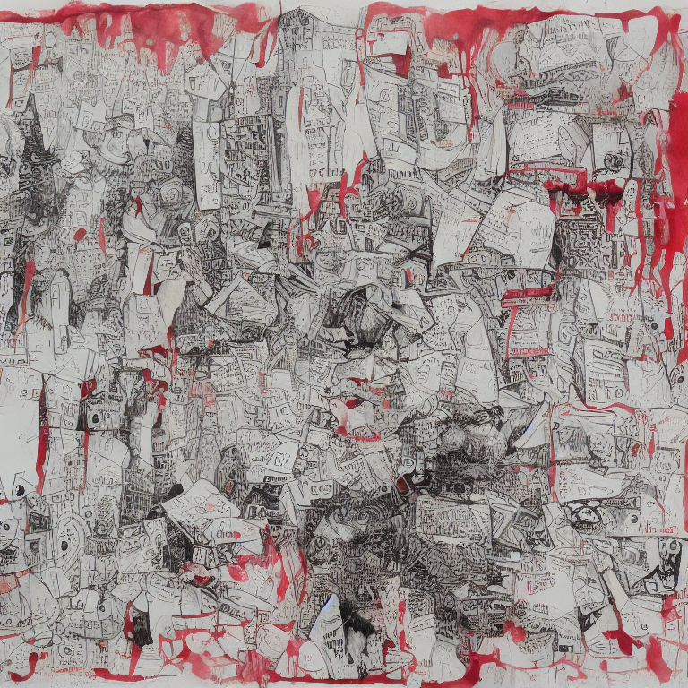 Stable Diffusion prompt: Ink illustration, highly detaile...