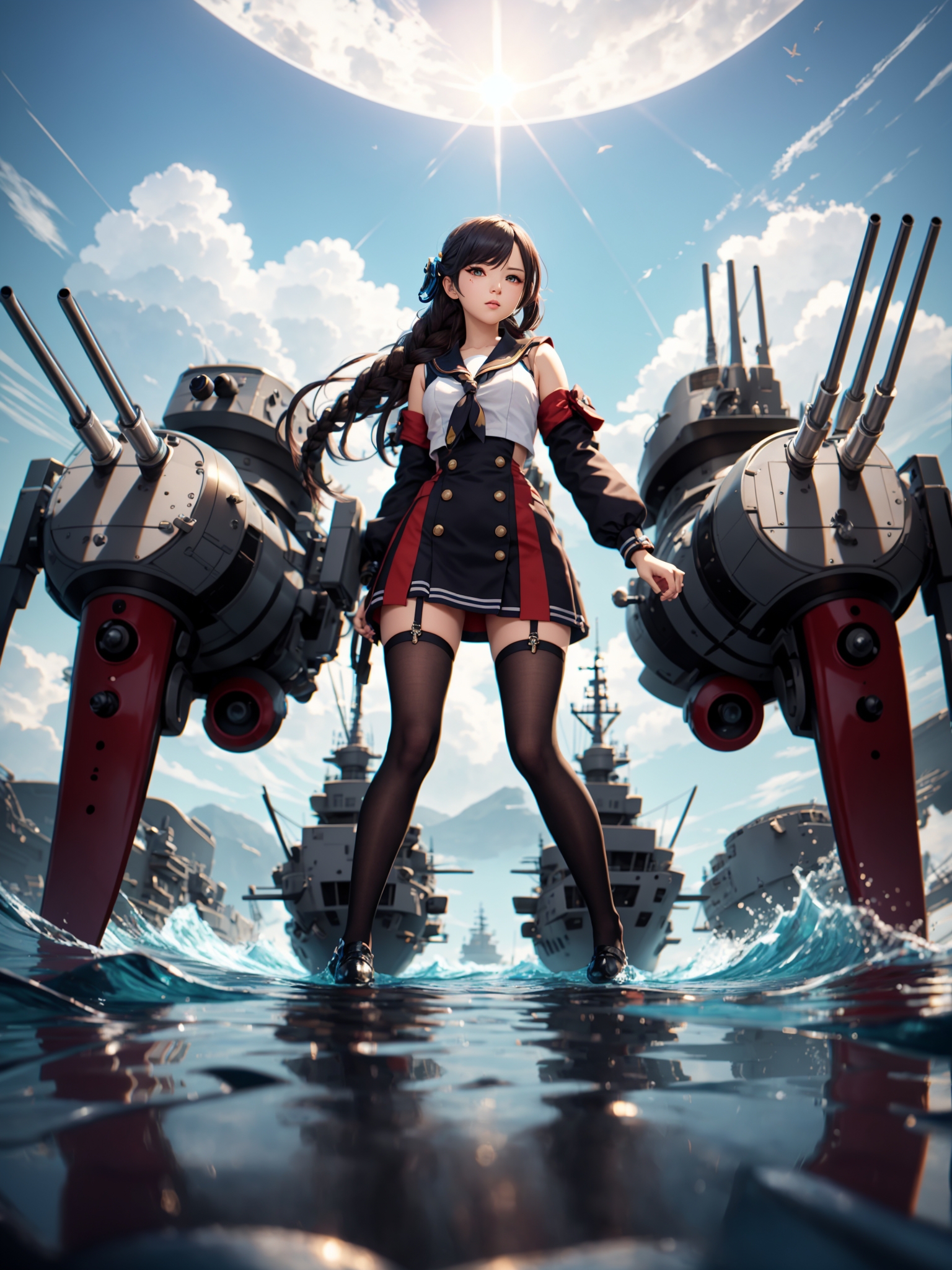 DreamShaper prompt: splash art, 100mm shot, centered, ful...