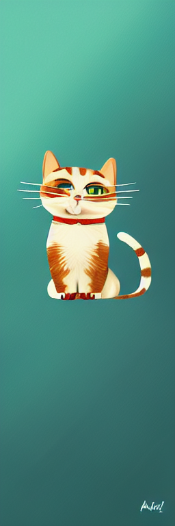 Stable Diffusion prompt: cat theme logo, cat theme banner...