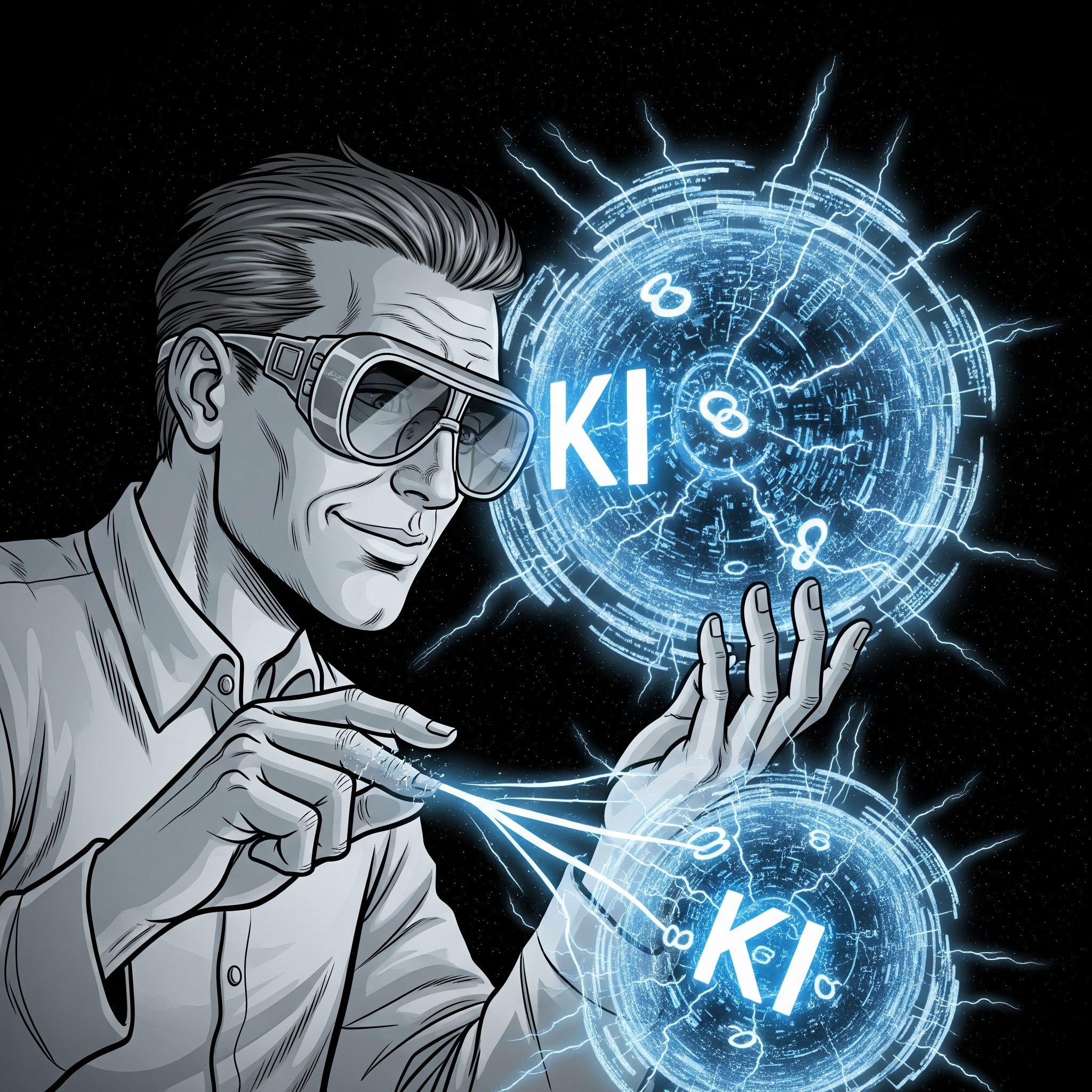 FLUX prompt: Das Bild ist eine dynamische und ausdrucksst...