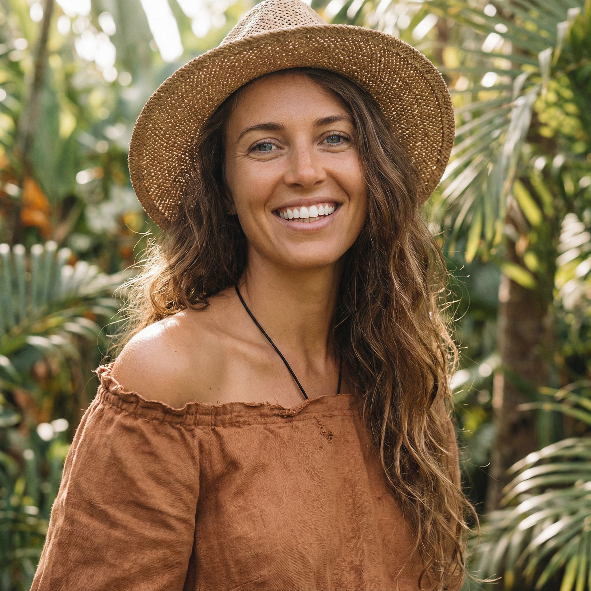 Nano Banana prompt: A fit 26yo woman with long, wavy brow...